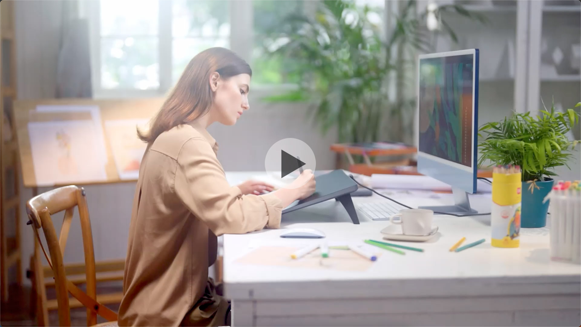 Tablette Graphique Dessin & Palette avec Écran Moniteur | XPPen